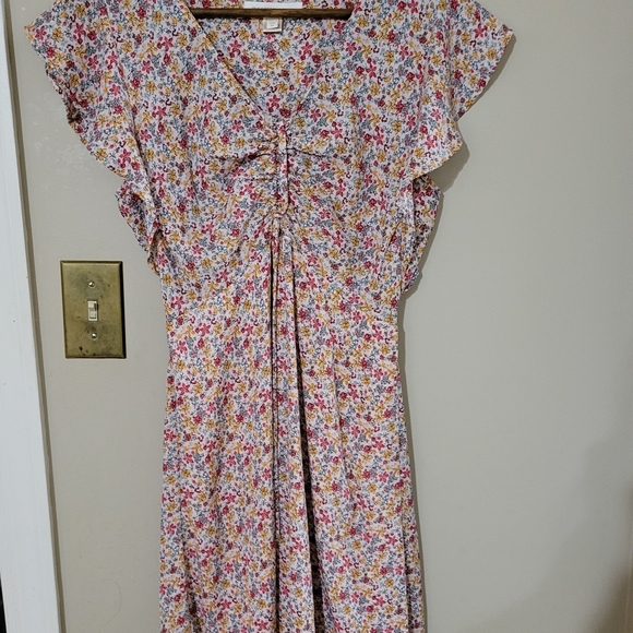 Monteau | Dresses | Monteau Floral Mini Dress Multicolor | Poshmark